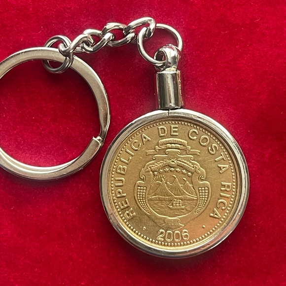 Accessories | Unique Finding Costa Rica Con Key Chain | Poshmark